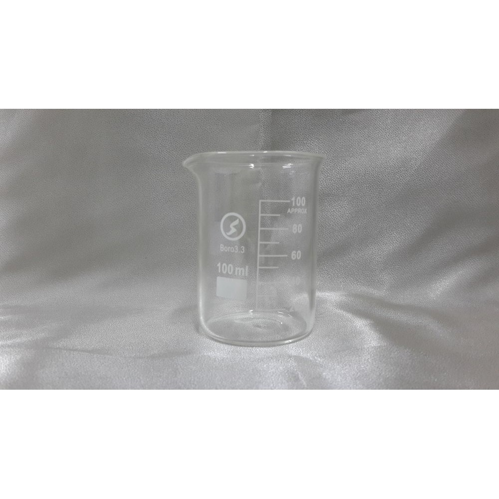 Jual Gelas Beaker 100ml / Gelas Kimia 100ml Kaca Tebal – Alat Ukur ...