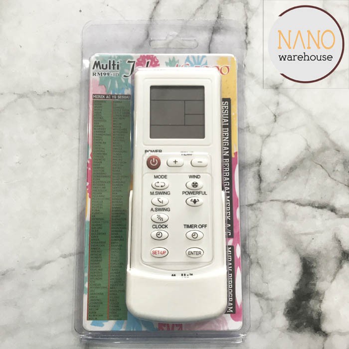 Jual Remot Remote Multi Joker AC Universal Semua Merek | Shopee Indonesia