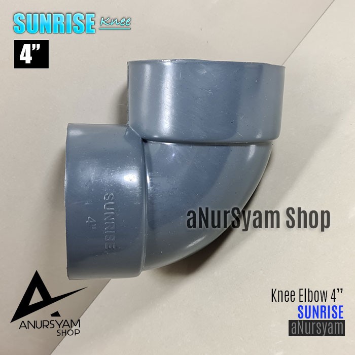 Jual Keni 4 inch SUNRISE Knee 4 inch Sambungan Pipa 4 inch | Shopee Indonesia