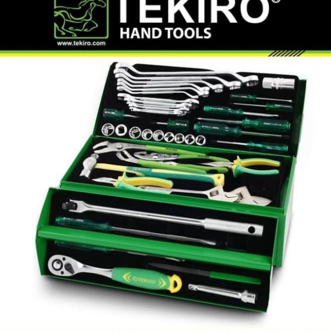 Jual TEKIRO MEKANIK TOOLS SET TOOLKIT TEKIRO 45 PCS ORIGINAL TEKIRO ...