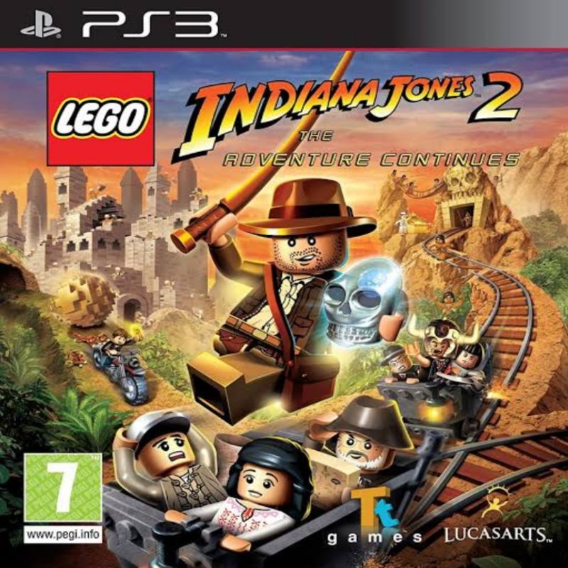 Jual Blu-ray disc game ps3 cfw/hen Lego indiana jones 2 the adventure ...