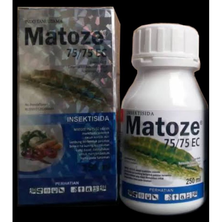 Jual MATOZE 75/75 EC. INSEKTISIDA Bahan Aktif : Emmamectin Benzoat 75 g ...