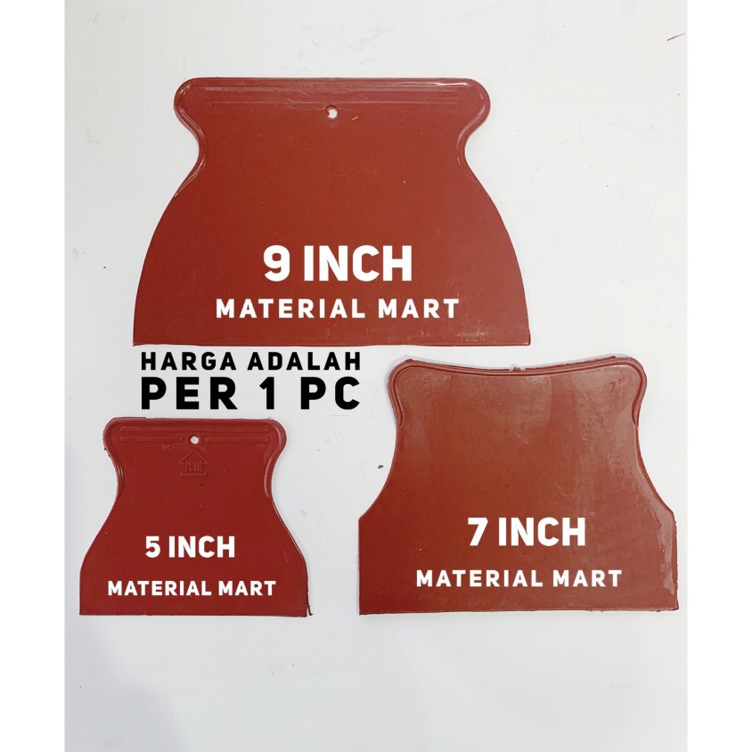 Jual Kape Plastik 5 Inch | Kapi PVC 7 Inch | Scraper 9 Inch | Kape 5" 7 ...