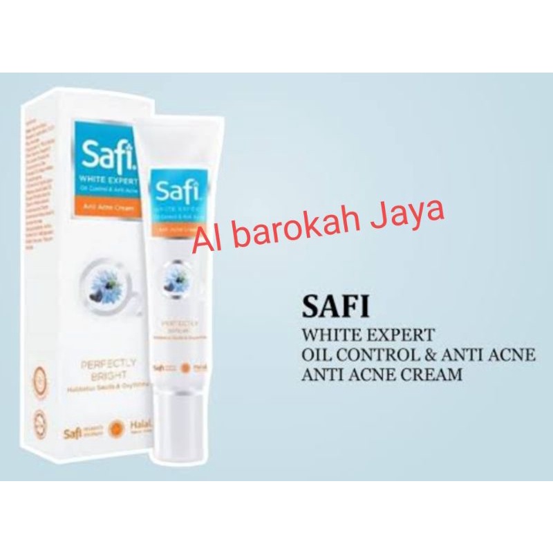 Jual Safi white expert oil control & anti acne cream 15 ml | Shopee ...