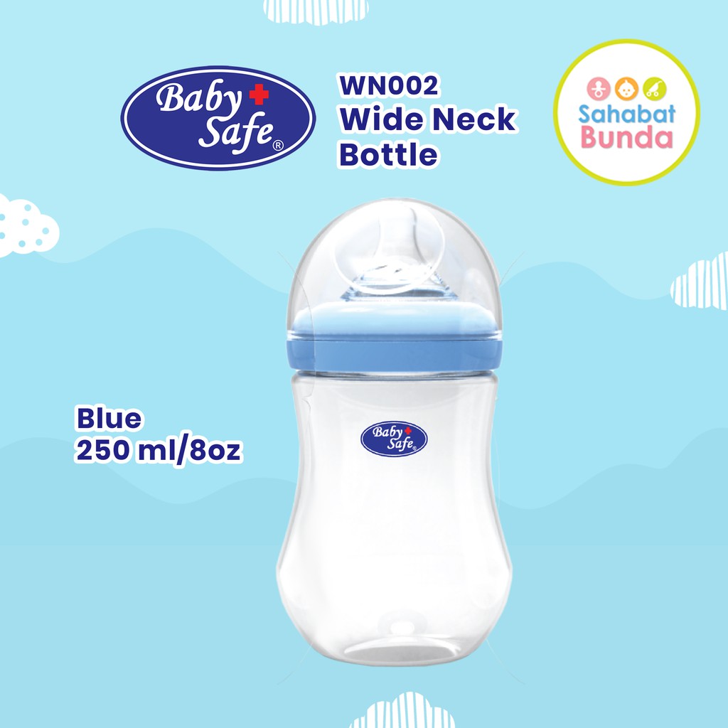 Jual Botol Susu Wide Neck BABY SAFE Bayi Milk Bottle 125ml / 250ml ...