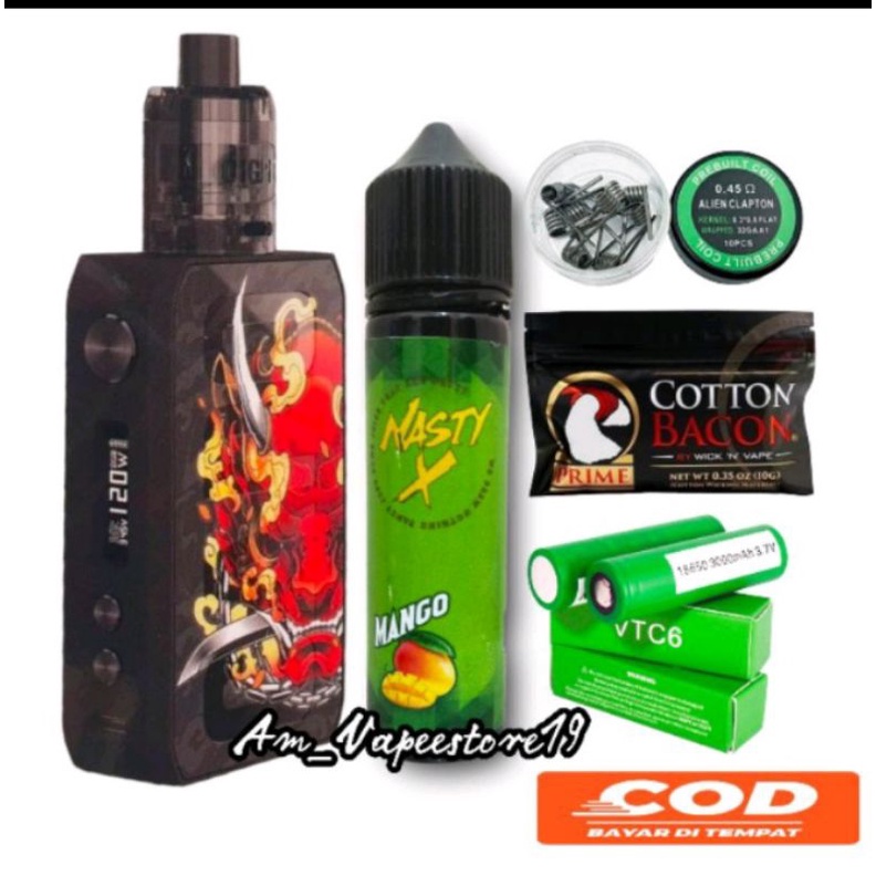 Jual 100%AUTHENTIC VAPOOR VAPE IJOY CAPO CIGPET 126W FULLSET | Shopee ...