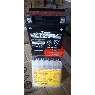 Jual yuasa motor ytz7v original | Shopee Indonesia