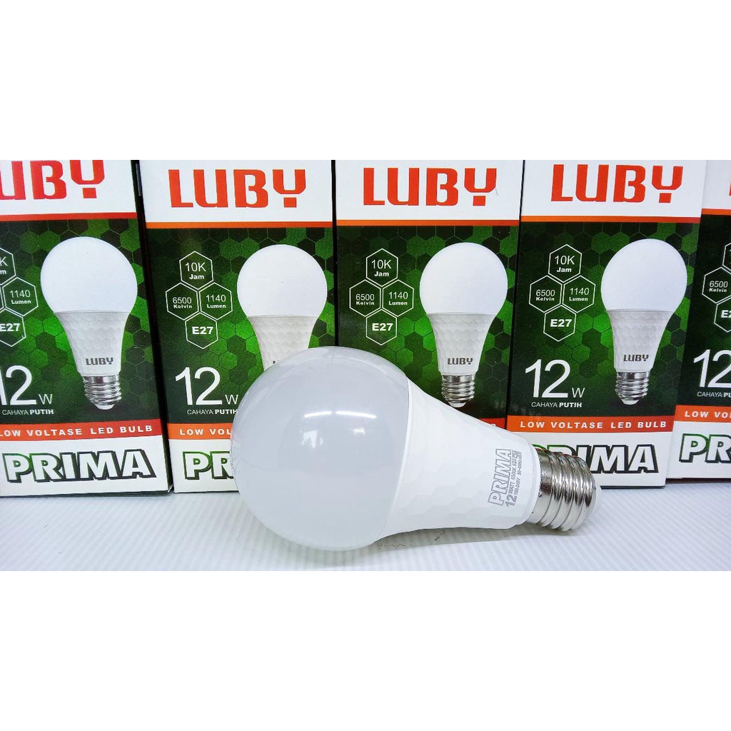 Jual LUBY PRIMA Lampu Bohlam LED 5W, 7W, 9W, 12W, 15W, 18W dan 24W LED ...