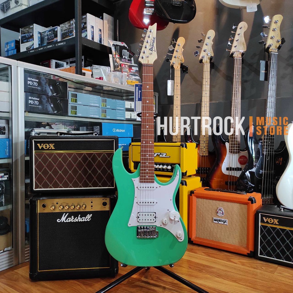 Jual Ibanez GIO Electric Guitar GRX40 MGN Metallic Light Green | Shopee ...
