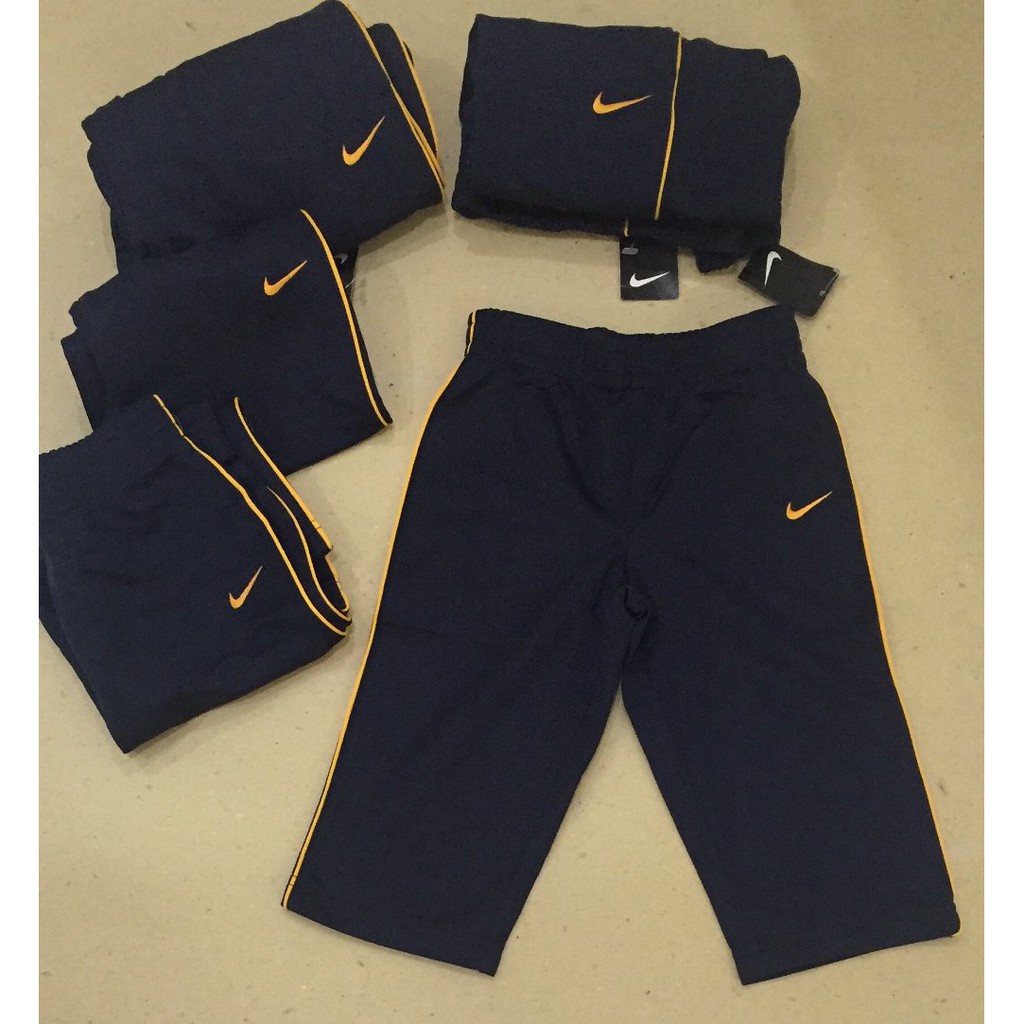 Jual Celana anak Nike navy strip kuning | Shopee Indonesia
