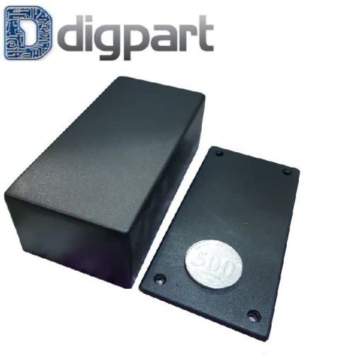 Jual Box Project X2 Hitam Plastik 120x60x40 mm Case Enclosure for ...