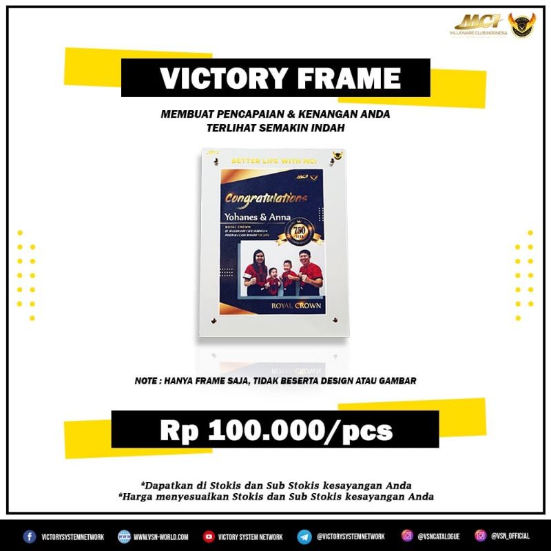 Jual VICTORY FRAME | Shopee Indonesia