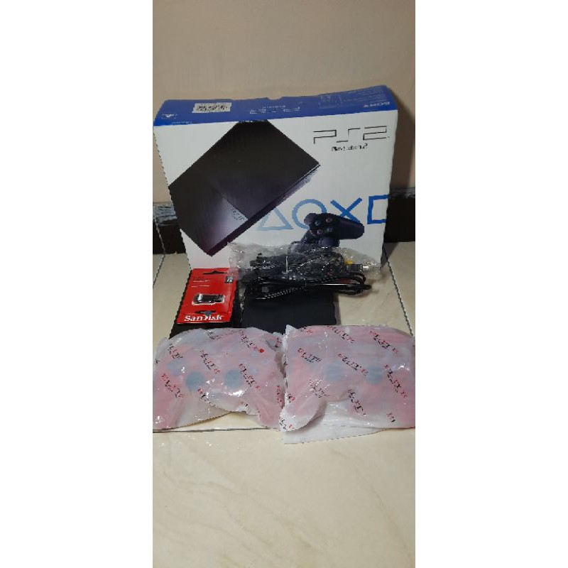 Jual playstation 2 slim,ps2 slim matrix,ps2 slim seri 9 | Shopee Indonesia