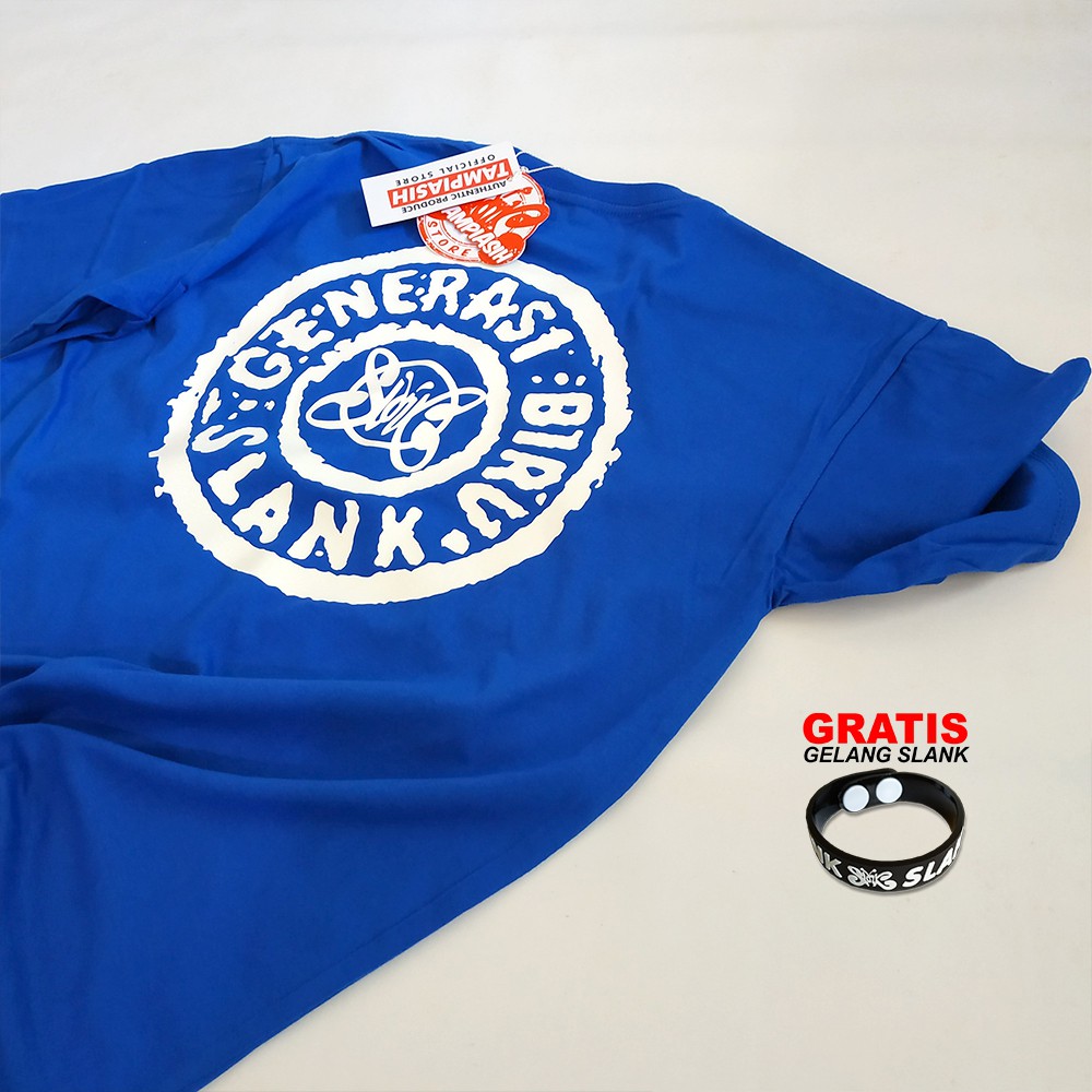 Jual GENERASI BIRU - LENGAN PENDEK - ORIGINAL MADE IN SLANKERS - BAJU ...