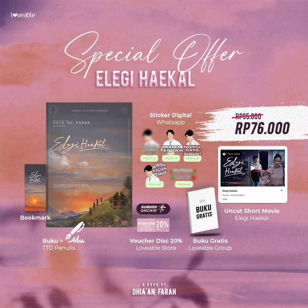 Jual Novel Elegi Haekal karya Dhia'an Farah | Shopee Indonesia