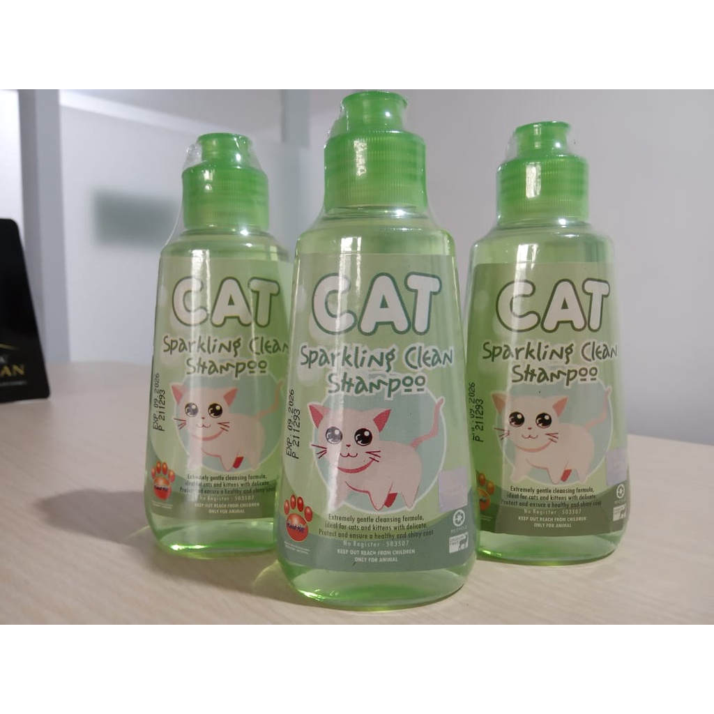 Jual CAT SPARKLING CLEAN SHAMPO 125ML | Shopee Indonesia