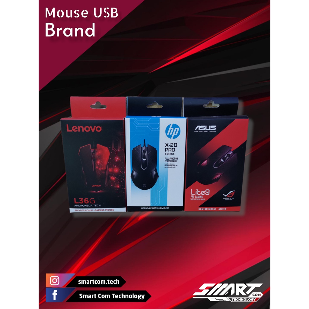 Jual Mouse USB Branded, Mouse Murah | Shopee Indonesia
