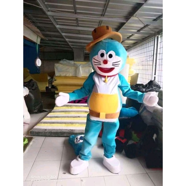 Jual KOSTUM BADUT DORAEMON | Shopee Indonesia