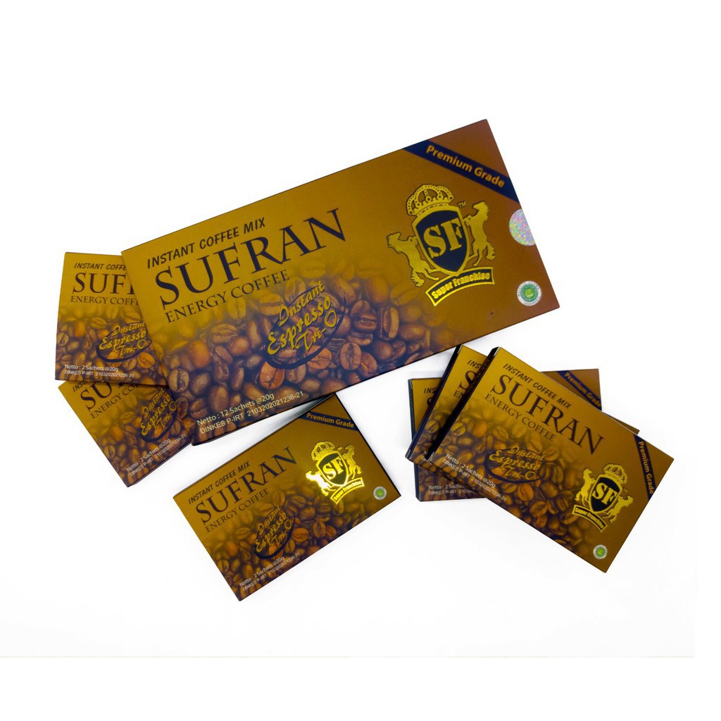 Jual Instan Coffee Mix SUFRAN Energy Coffee | Kopi SUFRAN | Shopee ...