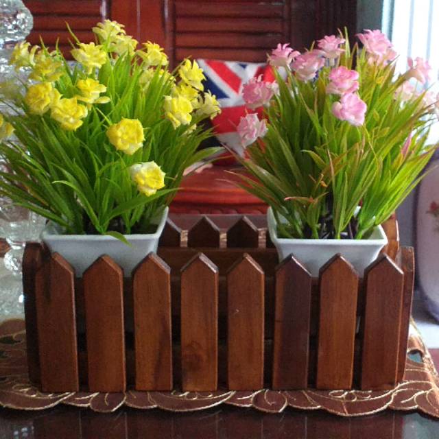 Jual Pagar Kayu Bunga Hias bisa COD | Shopee Indonesia