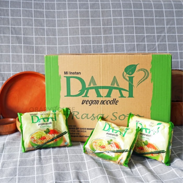 Jual DAAI Mie Instant Vegan Soto - 1 DUS 40 pcs | Shopee Indonesia