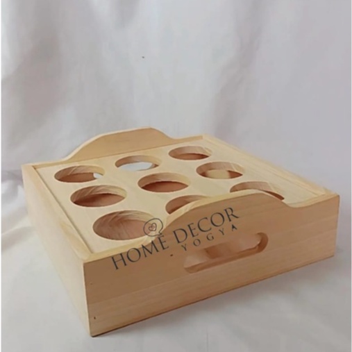 Jual Nampan Tray Tempat Aqua Gelas Tempat Botol Nampan Minimalis Kayu ...