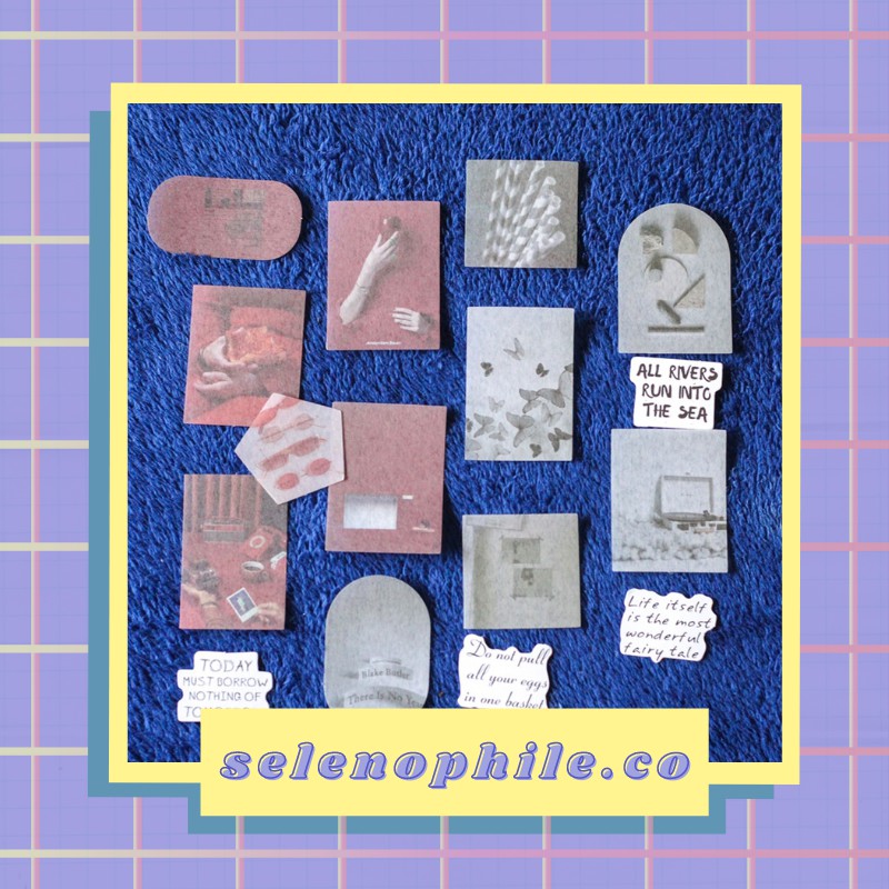 Jual Aesthetic Deco Sticker - Midnight Sticker Pack | Shopee Indonesia