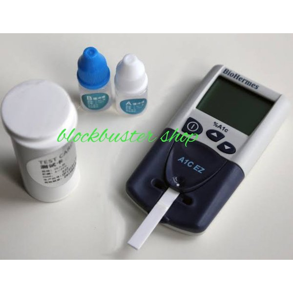 Jual Strip BioHermes HbA1C EZ 2.0 Hb A1c isi 25 | Shopee Indonesia