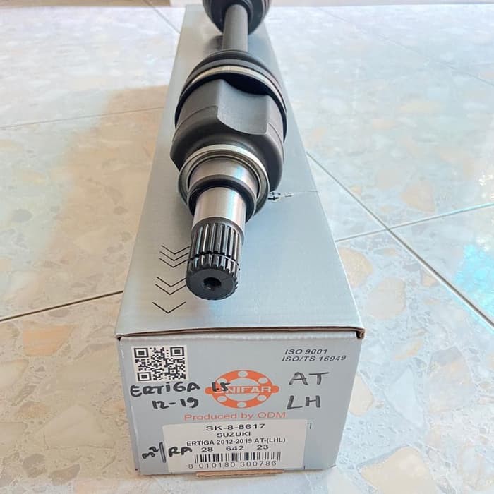 Jual AS RODA CV JOINT ASSY ERTIGA 1.5CC 12-19 MATIC KIRI SK-8-8617 UNIFAR | Shopee Indonesia