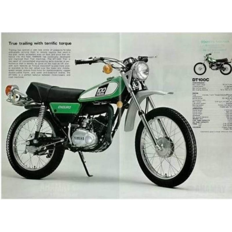 Jual Tangki motor trail yamaha DT 100 original | Shopee Indonesia