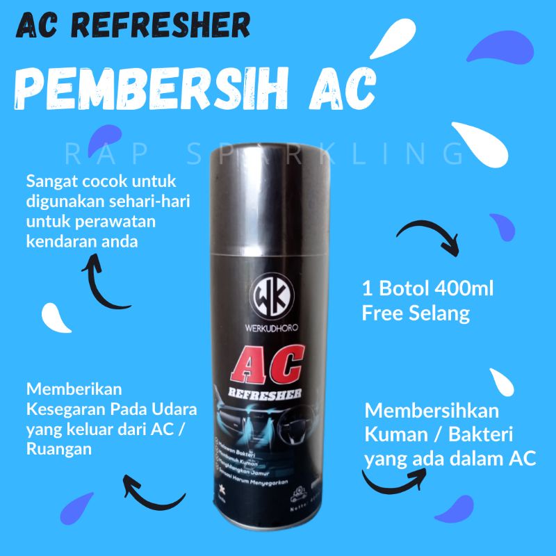 Jual Pembersih AC / Refresher AC 400ml | Shopee Indonesia