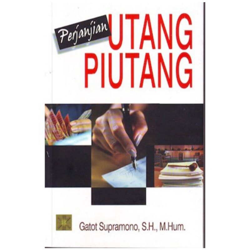 Jual BUKU PERJANJIAN UTANG PIUTANG. Gatot. Original | Shopee Indonesia