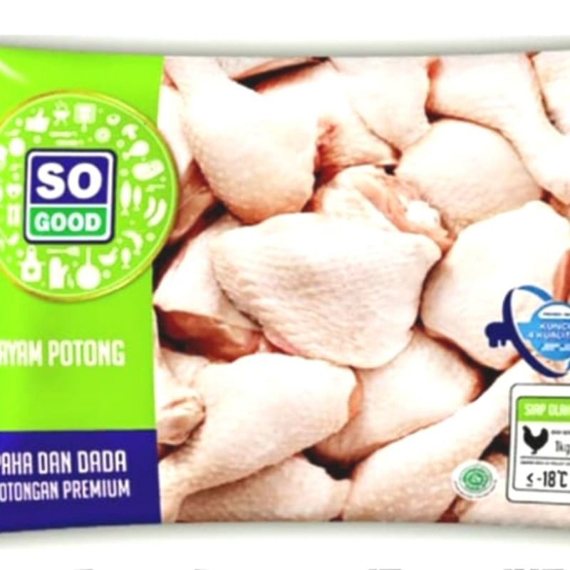 Jual SO GOOD AYAM POTONG PAHA DAN DADA 1KG | Shopee Indonesia