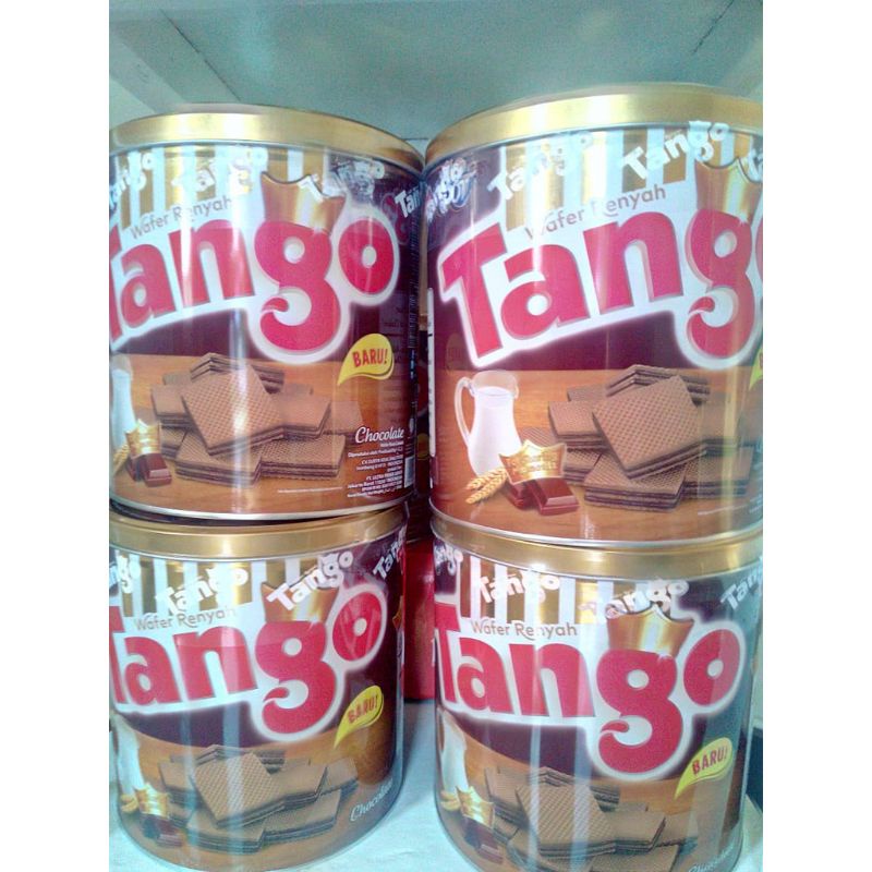 Jual Biskuit Wafer Tanggo Coklat Kaleng 350gr | Shopee Indonesia