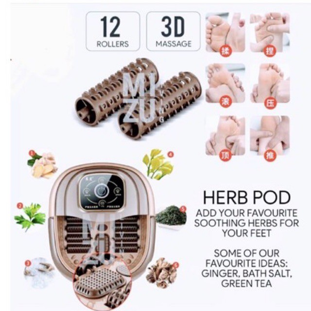 Jual footspa foot spa massage rendaman kaki infrared pijat pedicure ...