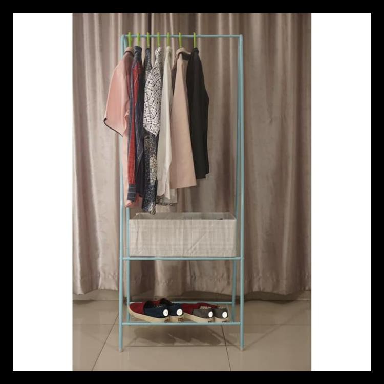 Jual HOT!! LEMARI PAKAIAN GANTUNG BAJU FURNITURE TEMPAT SEPATU SIMPAN ...