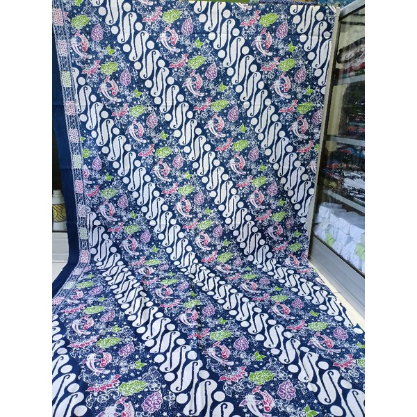 Jual Batik Cap Lamongan motif parang bandeng lele | Shopee Indonesia