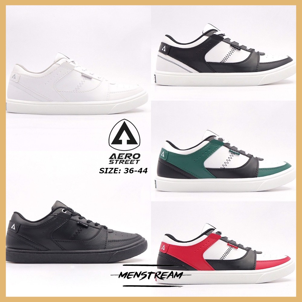 Jual (CUCI GUDANG) Aerostreet Hoops Low 36-44 - Sepatu Sneakers Casual ...