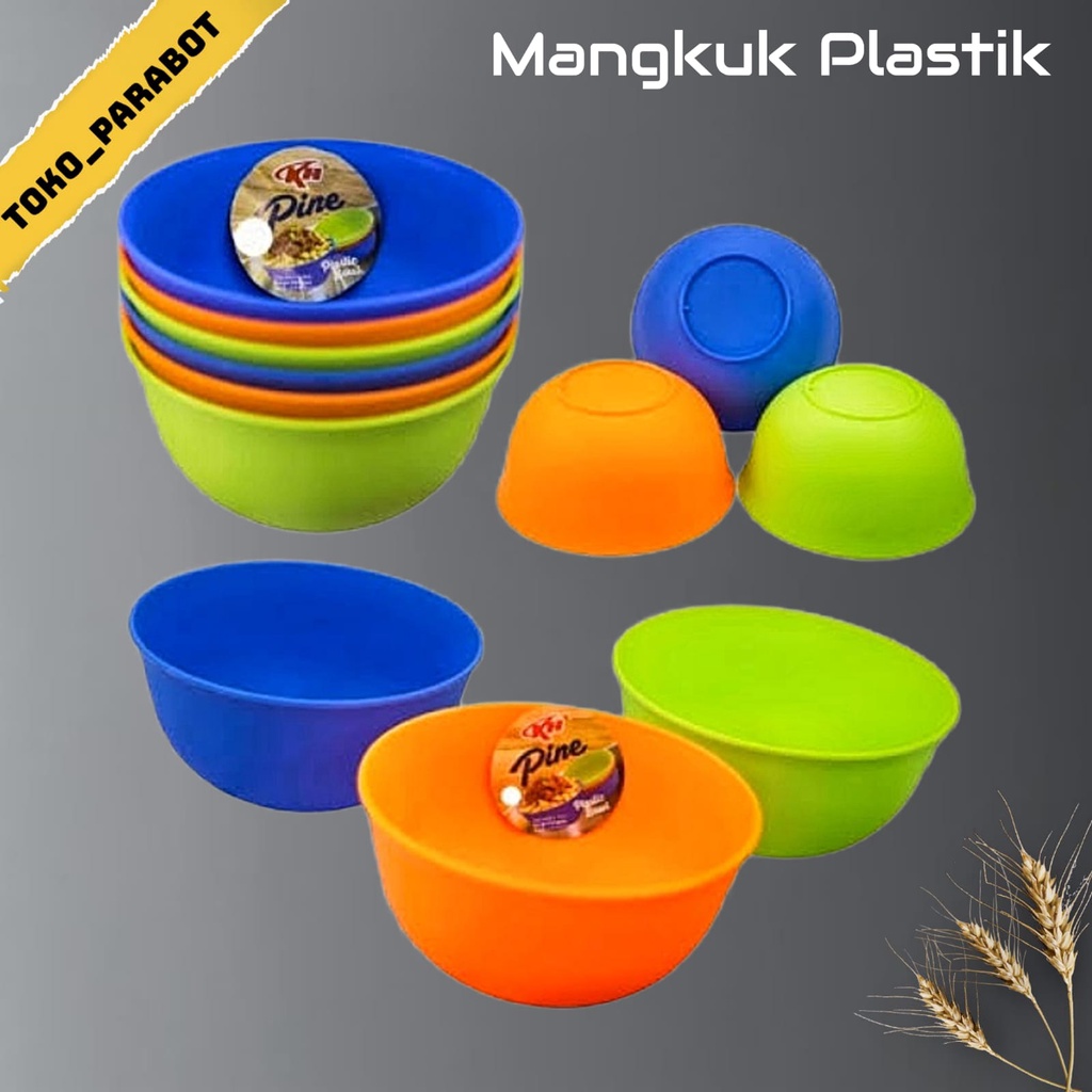 Jual KH MANGKUK PLASTIK DIAMETER 15 CM | Shopee Indonesia