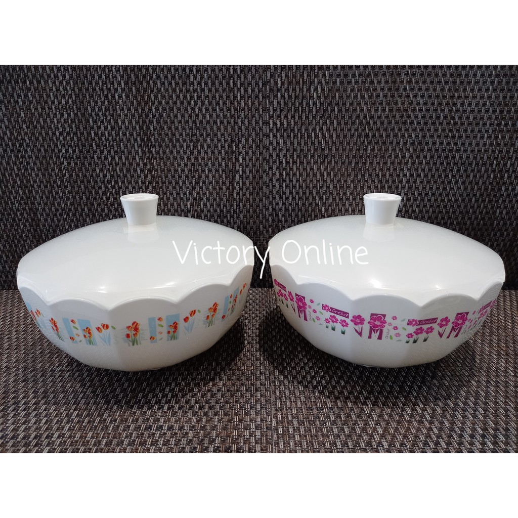 Jual Mangkuk Saji Plastik Tebal Tahan Panas Made in Thailand, Mangkok ...