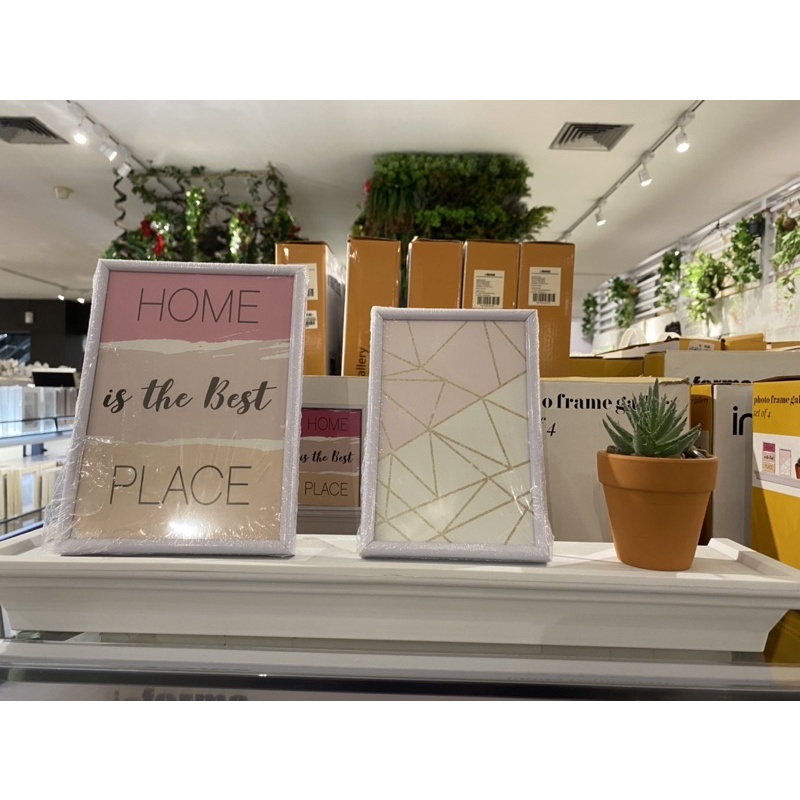 Jual INFORMA PHOTO FRAME GALLERY SET OF 4 (1 SET FOTO FRAME DECO ...