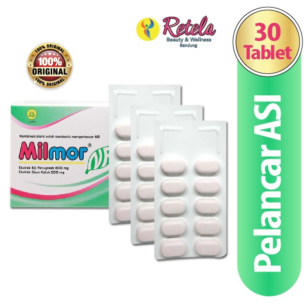 Jual (3 Strip ) Milmor NF pelancar ASI/Sari Katuk/Lancar Asi/Asi ...