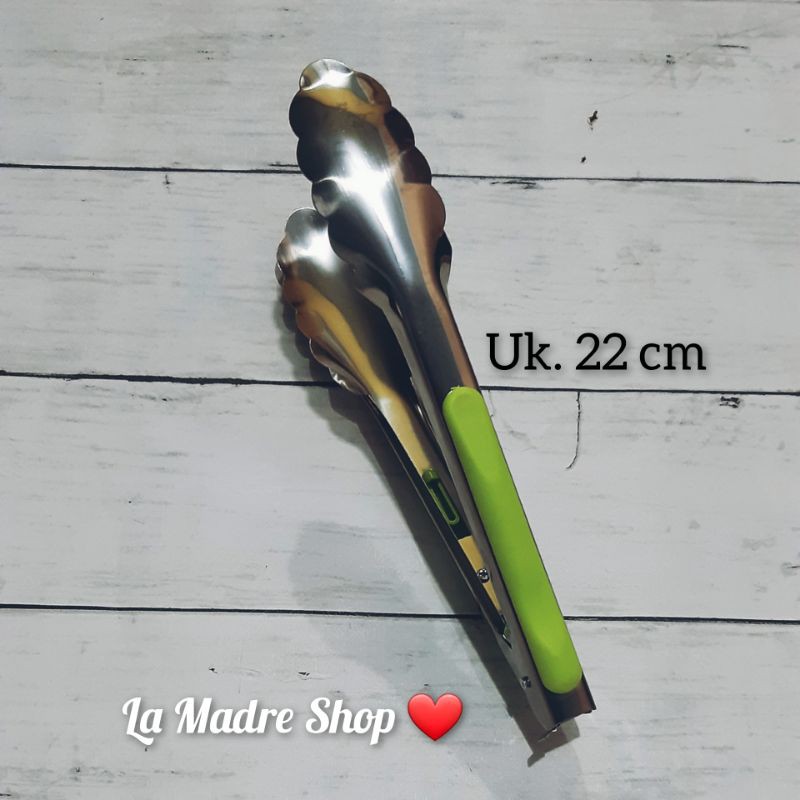 Jual PENCAPIT JEPITAN MAKANAN GORENGAN Capit Makanan Uk. 22,5 cm ...