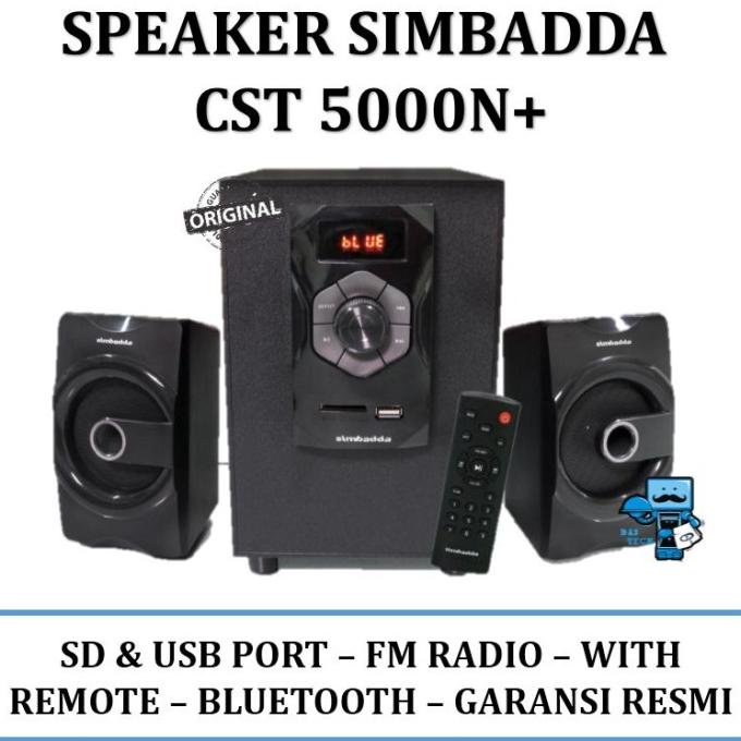 Jual SPEAKER AKTIF SIMBADDA CST 5000N WITH REMOTE - BLUETOOTH USB RADIO ...