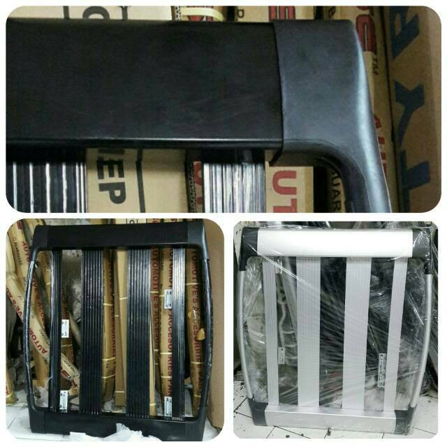 Jual Roofrack Atap Mobil Hitam / Silver - Polaris Roof Rack - Aluminium ...