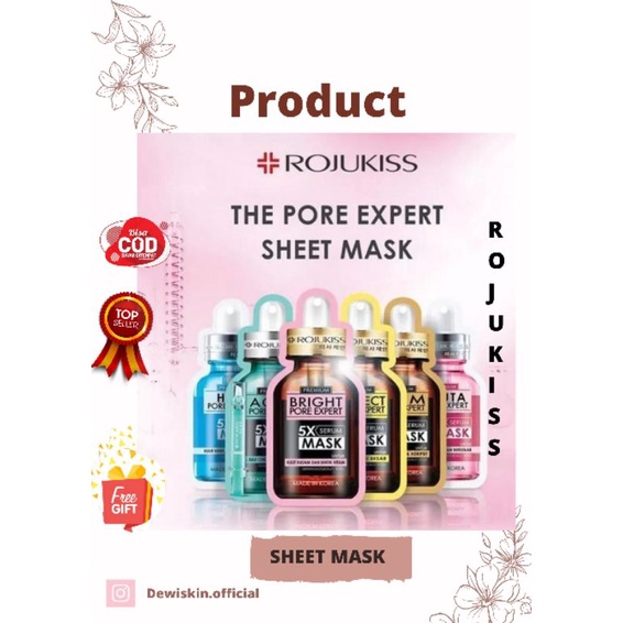 Jual SERUM SHEET MASK ROJUKISS/ROJUKISS KOREAN SERUM | Shopee Indonesia