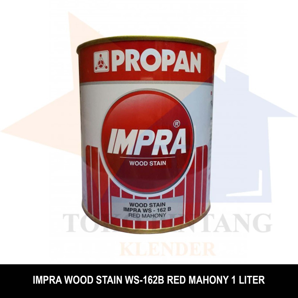 Jual Impra Wood Stain WS-162B Red Mahony 1 Liter | Shopee Indonesia