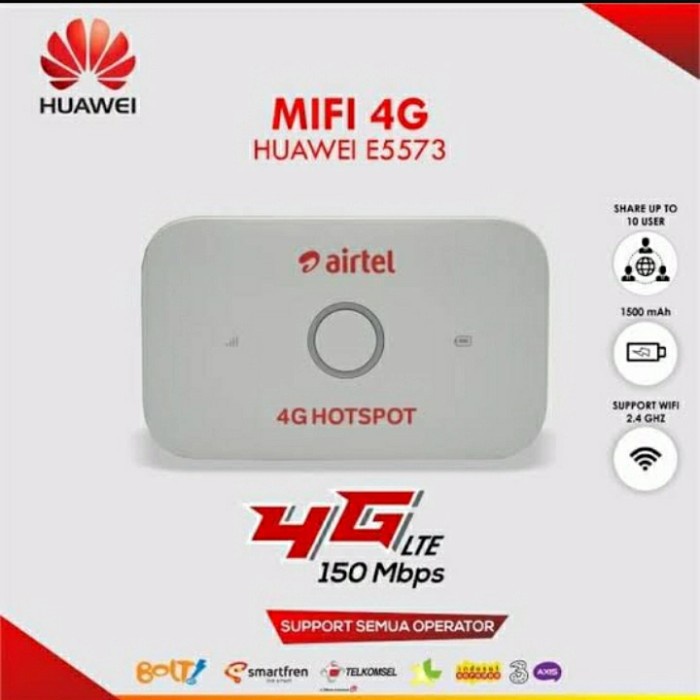 Jual Modem Wifi Huawei E5573 4G Lte Mifi 150Mbps All Operator | Shopee Indonesia