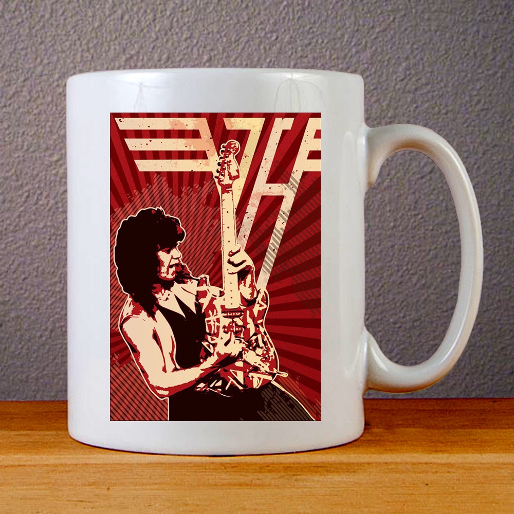Jual Mug Keramik - Eddie Van Halen Guitar | Shopee Indonesia