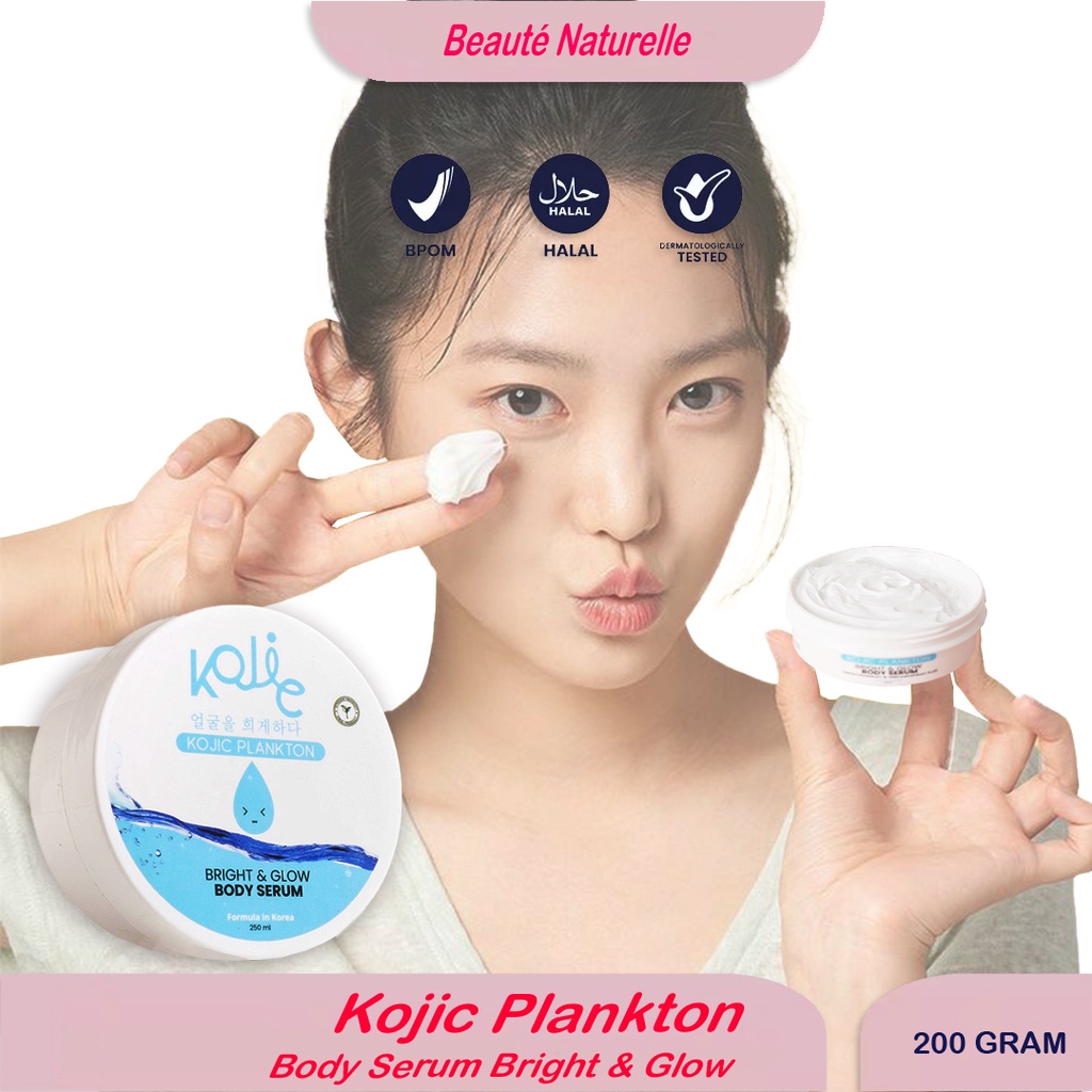 Jual KOJIC Plankton Bright Glow Perawatan Kecantikan Tubuh Body Cream ...